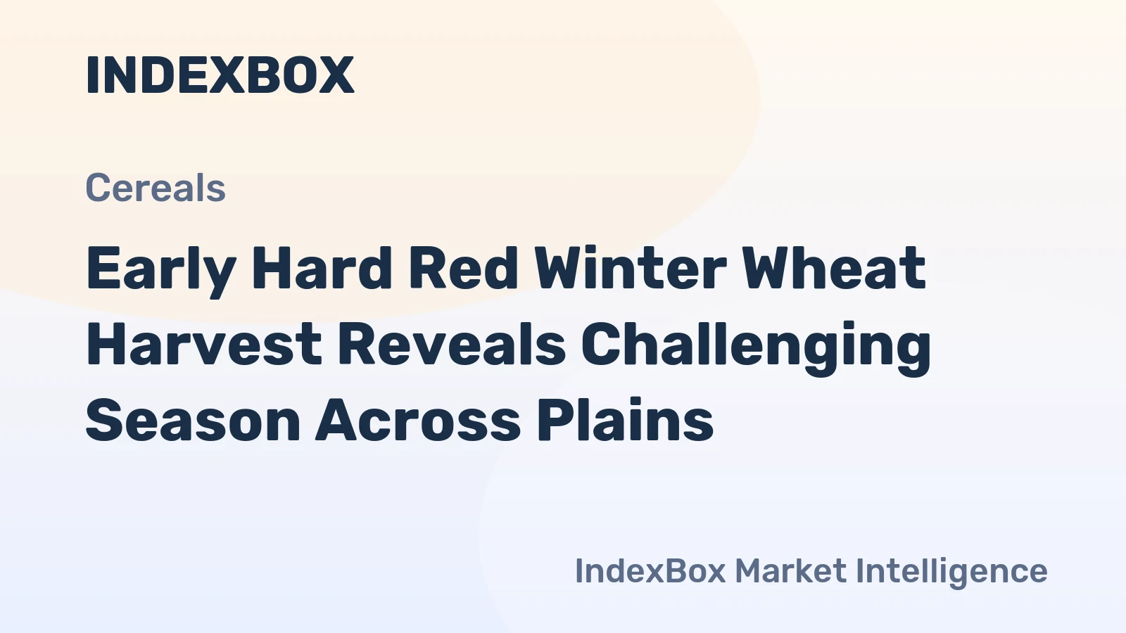 Early Hard Red Winter Wheat Harvest Reveals Challenging Season Across Plains