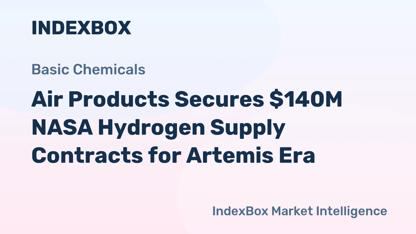 Air Products Secures $140M NASA Hydrogen Supply Contracts for Artemis Era
