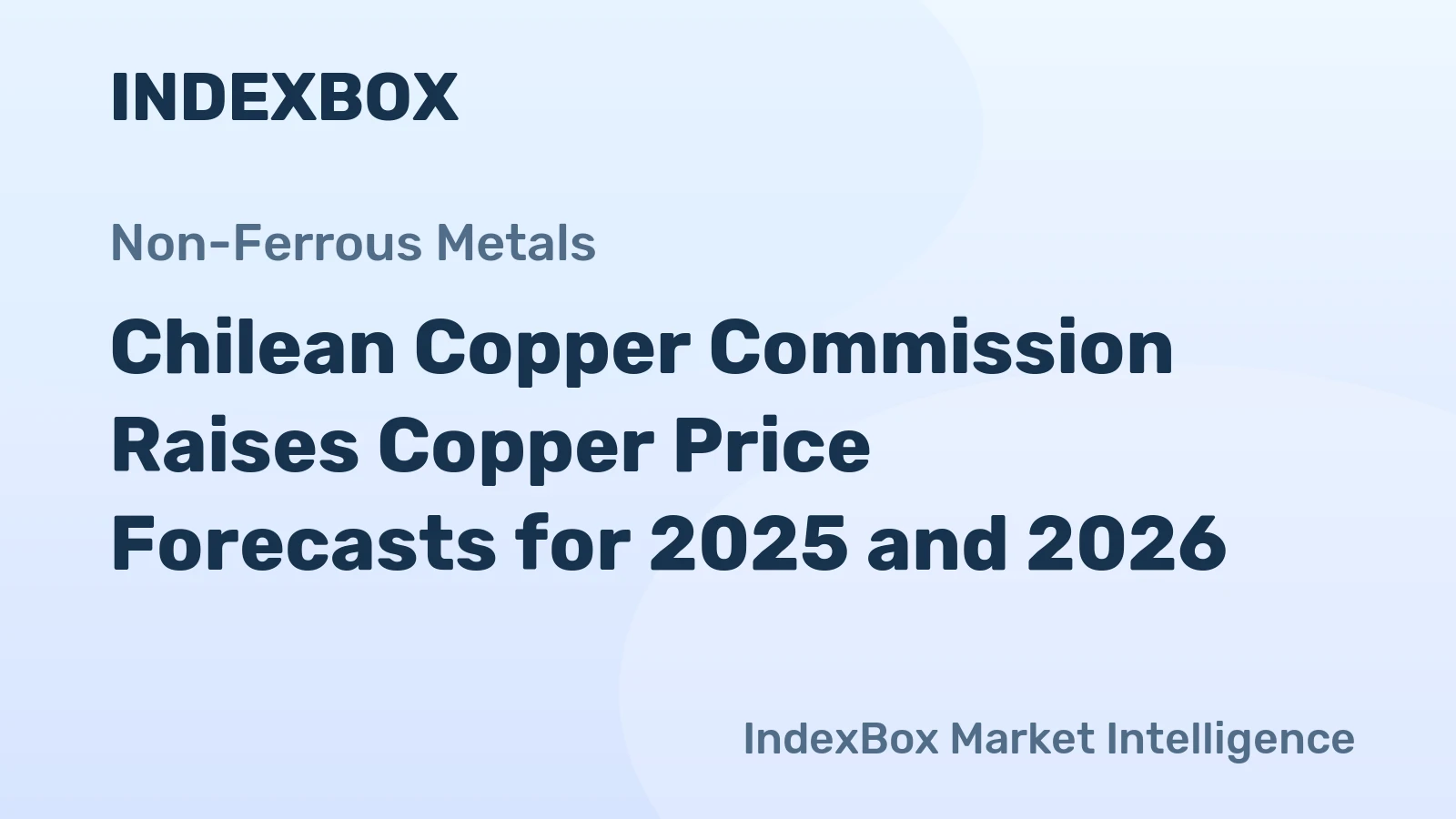 Chilean Copper Commission Raises Copper Price Forecasts for 2025 and 2026