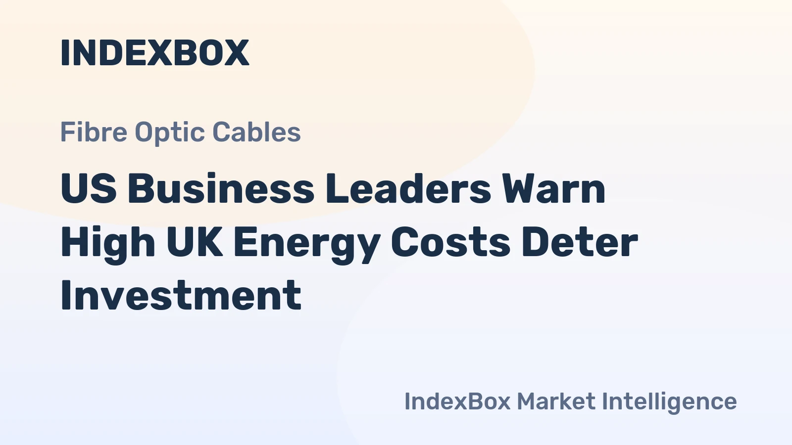 US Business Leaders Warn High UK Energy Costs Deter Investment