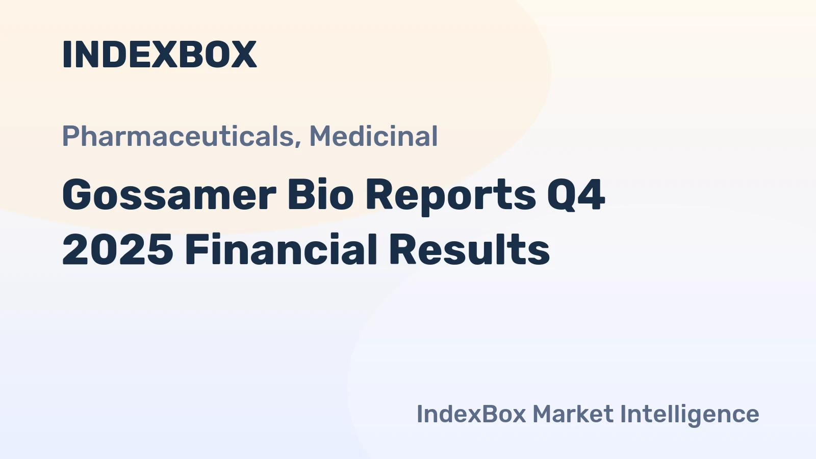 Gossamer Bio Reports Q4 2025 Financial Results