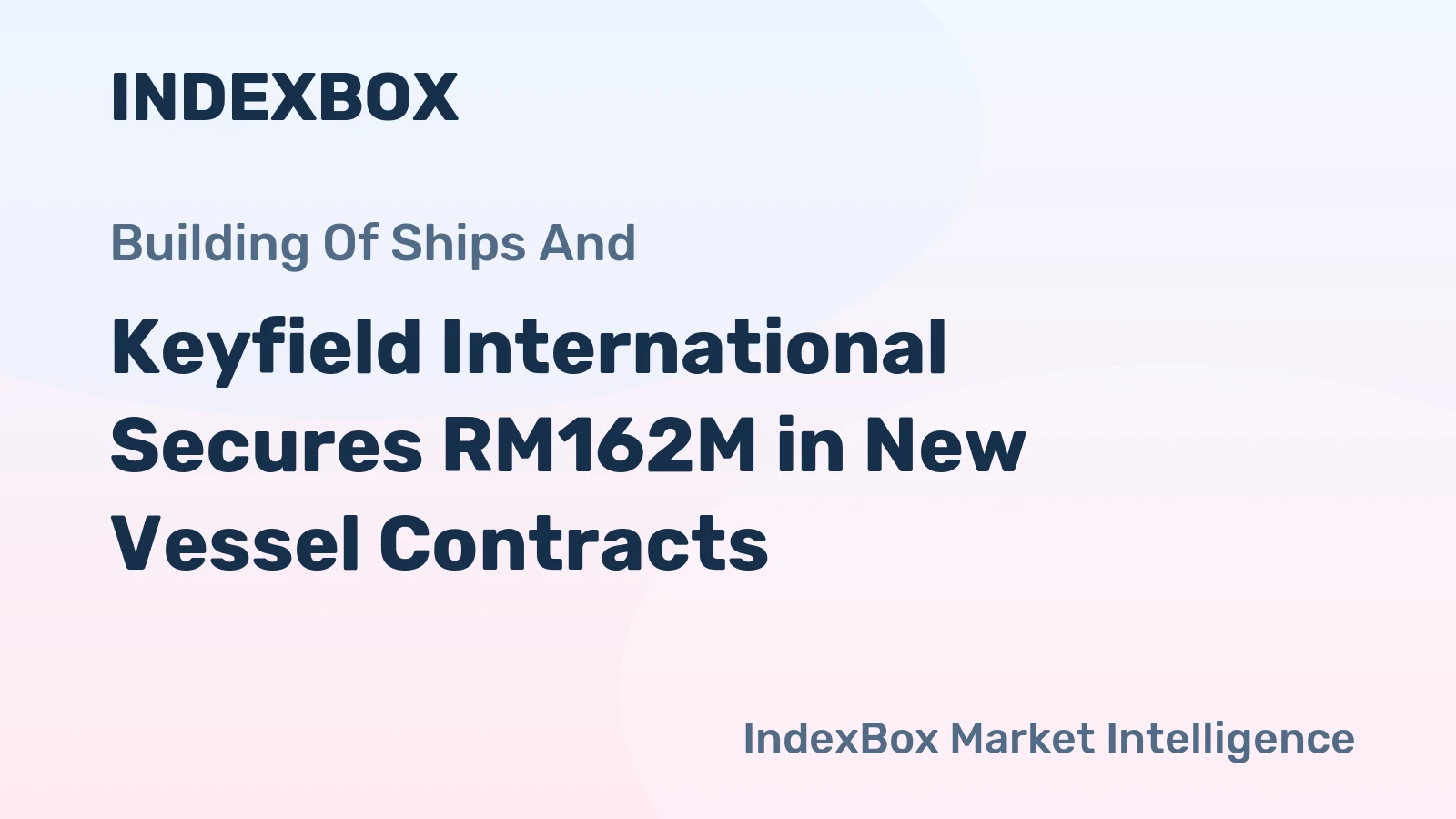 Keyfield International Secures RM162M in New Vessel Contracts