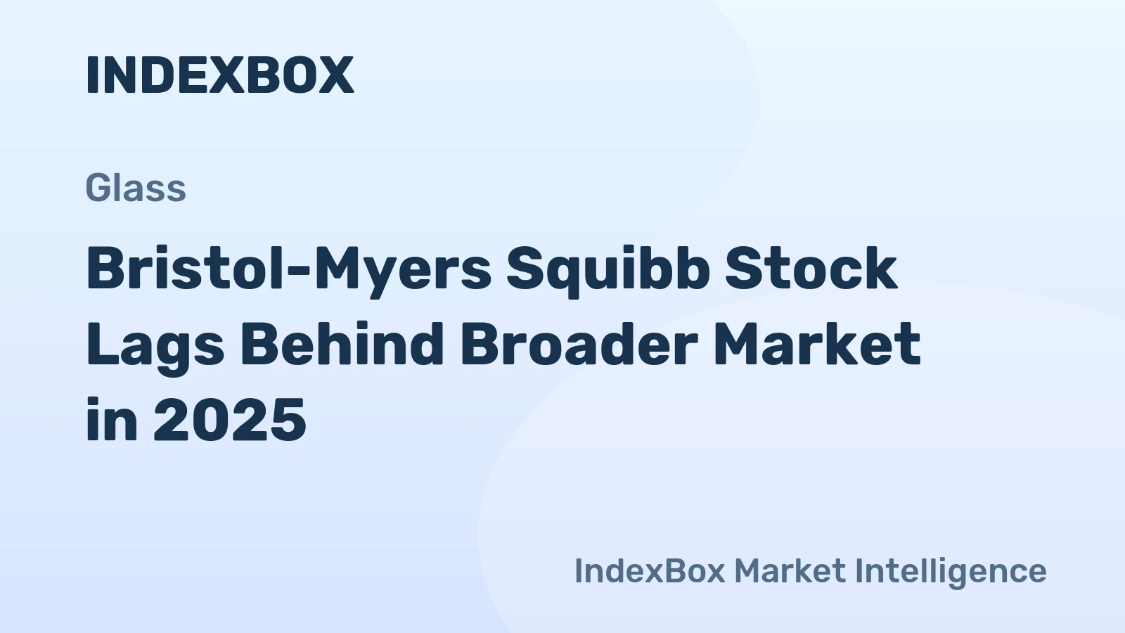 Bristol-Myers Squibb Stock Lags Behind Broader Market in 2025