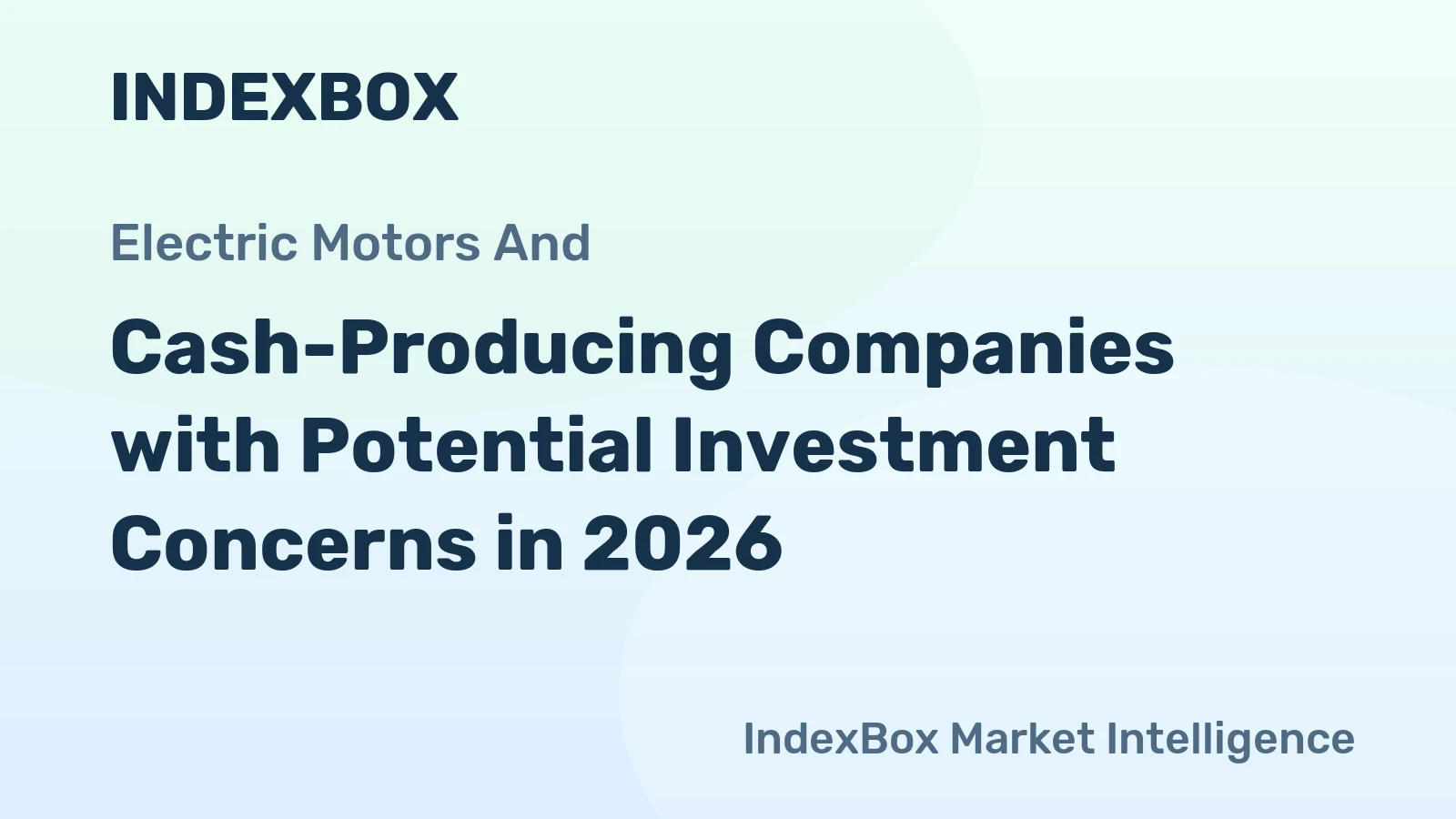 Cash-Producing Companies with Potential Investment Concerns in 2026