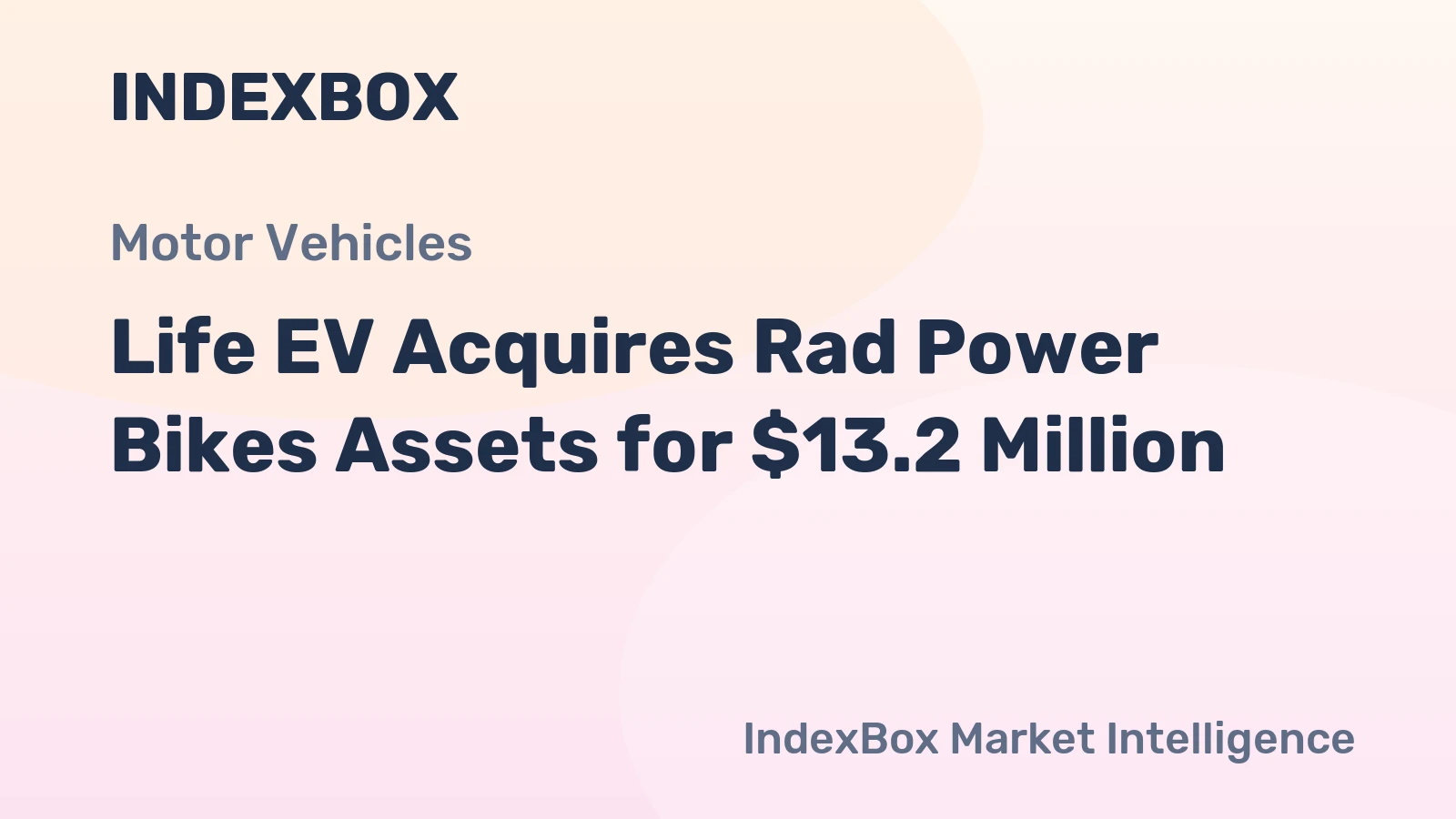 Life EV Acquires Rad Power Bikes Assets for $13.2 Million