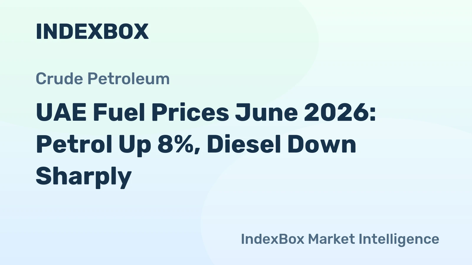 UAE Fuel Prices June 2026: Petrol Up 8%, Diesel Down Sharply
