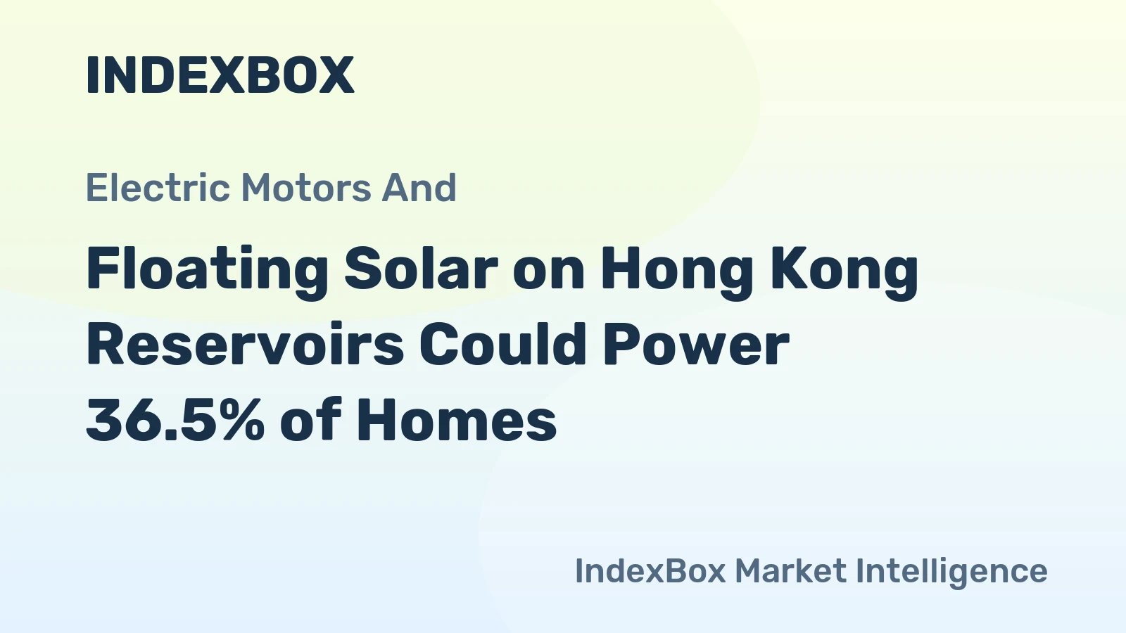Floating Solar on Hong Kong Reservoirs Could Power 36.5% of Homes