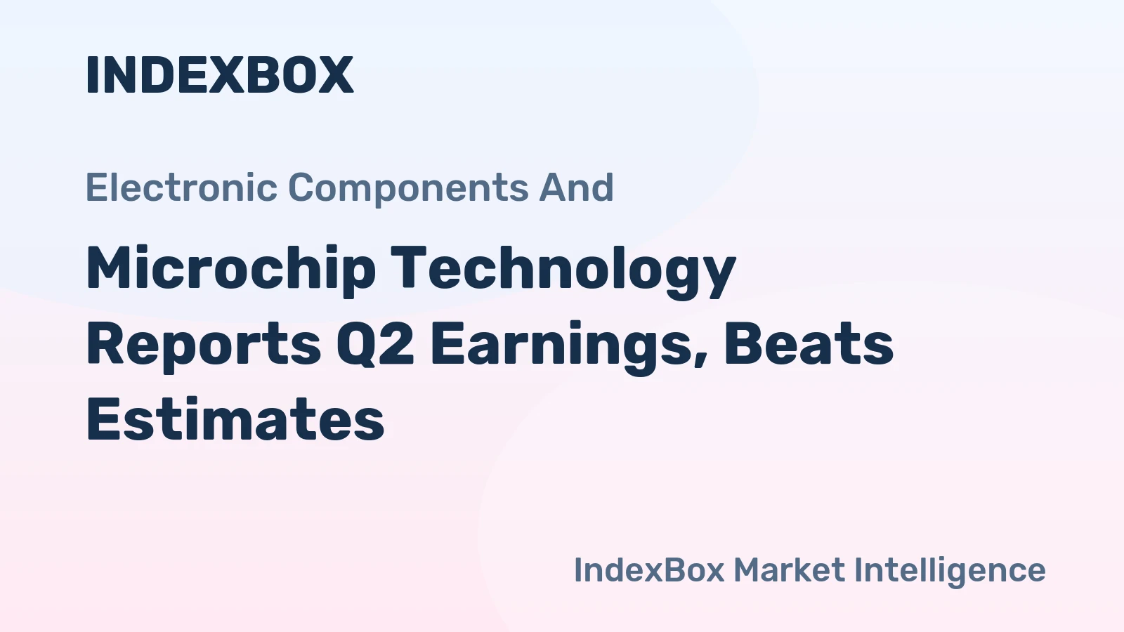 Microchip Technology Reports Q2 Earnings, Beats Estimates
