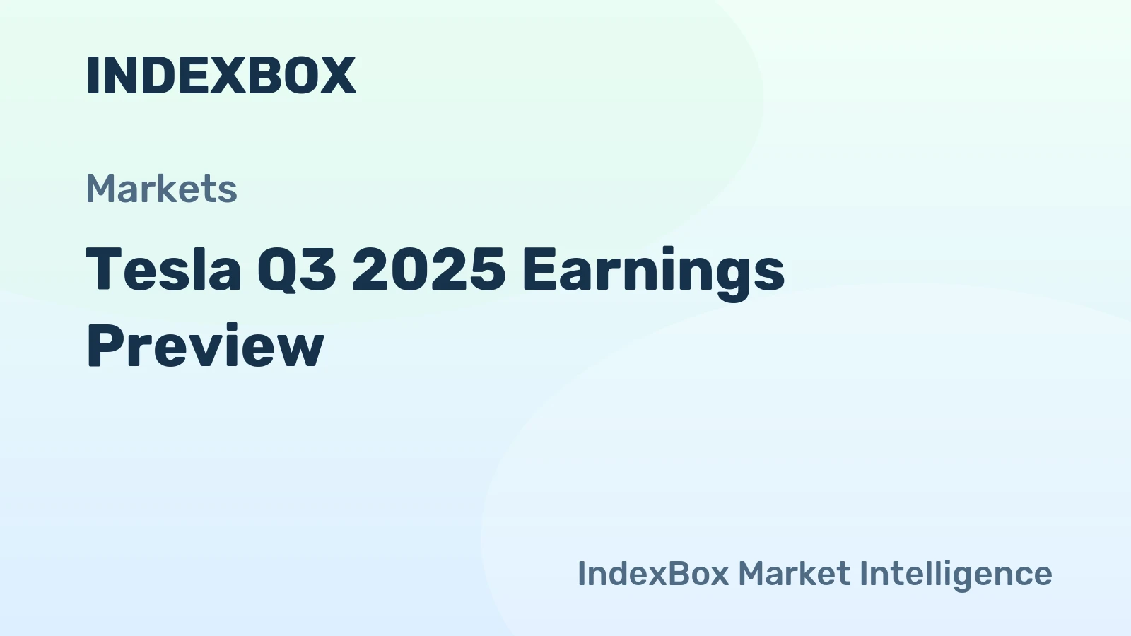 Tesla Q3 2025 Earnings Preview