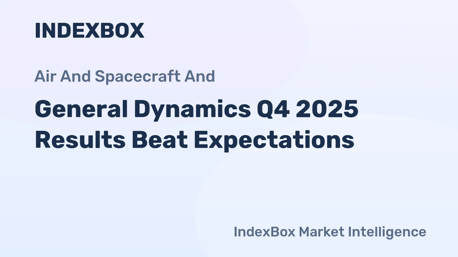 General Dynamics Q4 2025 Results Beat Expectations