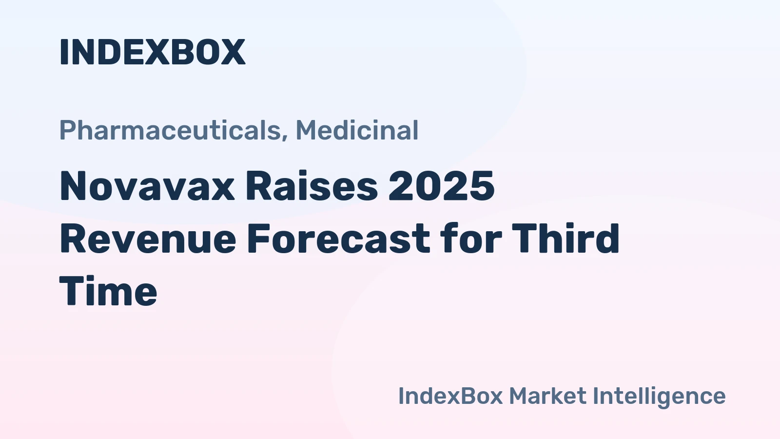 Novavax Raises 2025 Revenue Forecast for Third Time