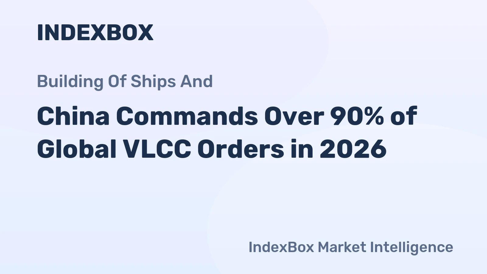 China Commands Over 90% of Global VLCC Orders in 2026