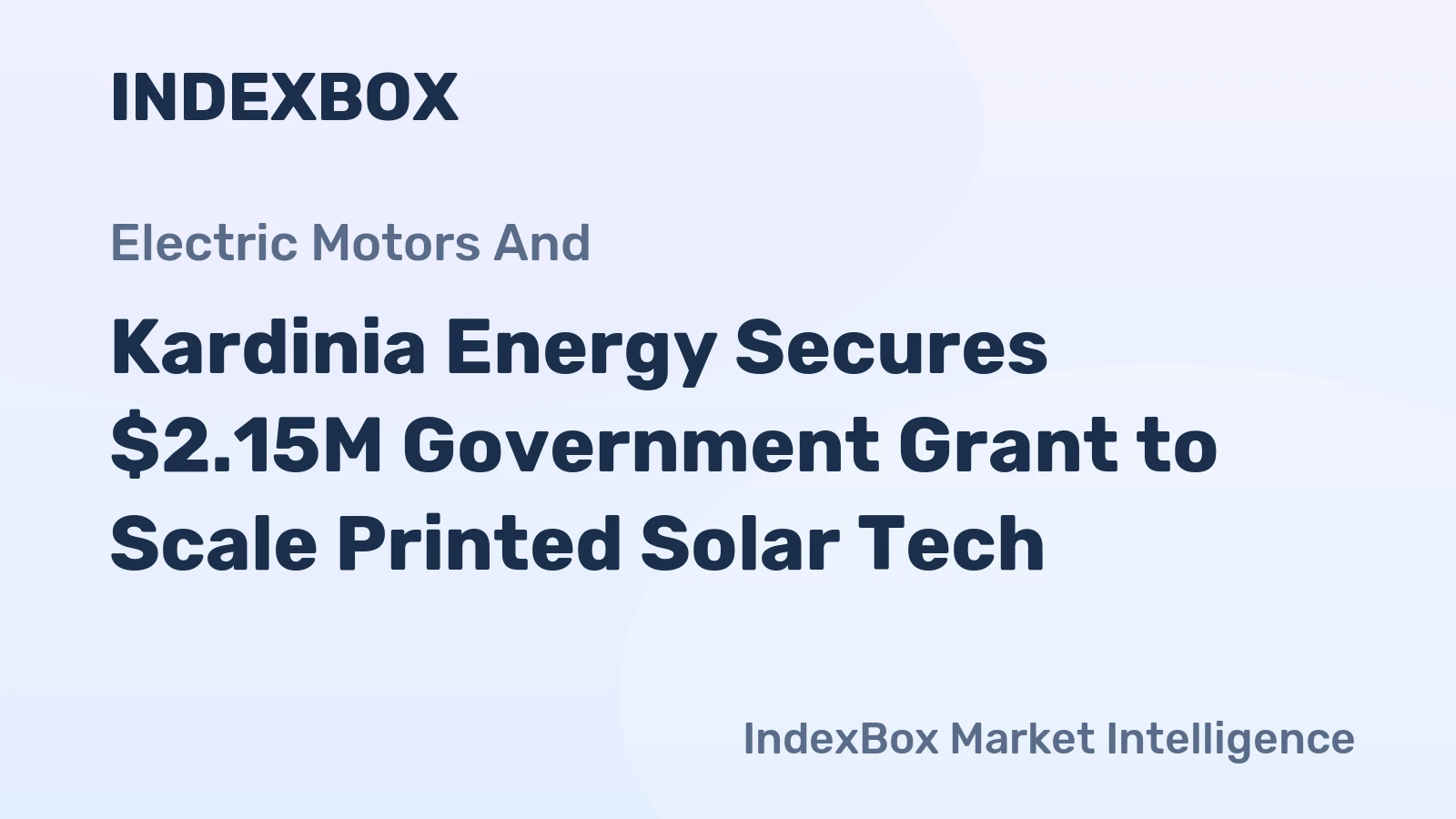 Kardinia Energy Secures $2.15M Government Grant to Scale Printed Solar Tech
