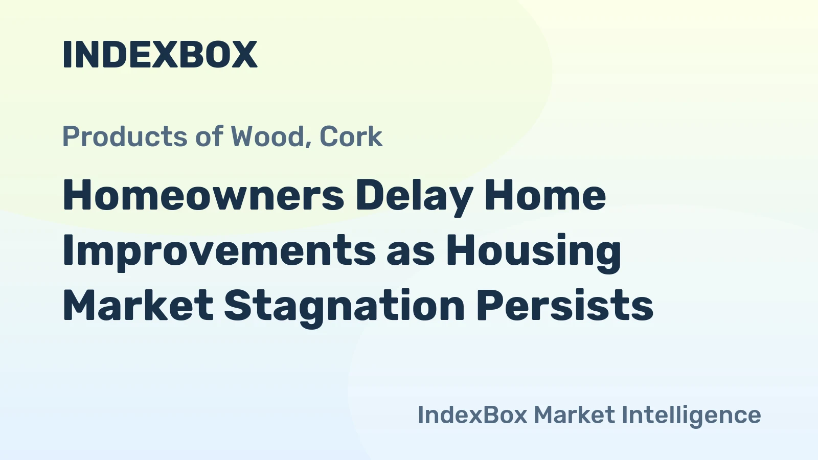 Homeowners Delay Home Improvements as Housing Market Stagnation Persists