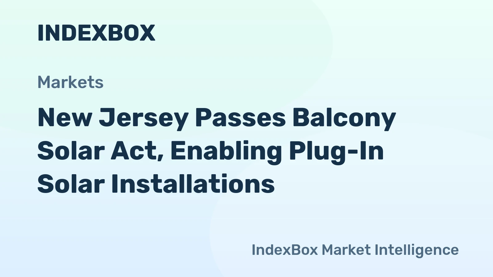 New Jersey Passes Balcony Solar Act, Enabling Plug-In Solar Installations