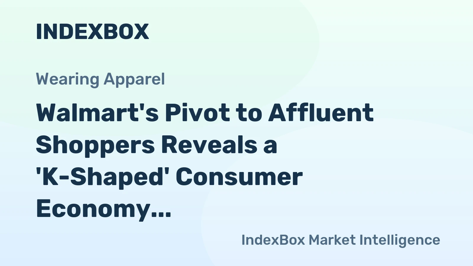 Walmart's Pivot to Affluent Shoppers Reveals a 'K-Shaped' Consumer Economy in 2025