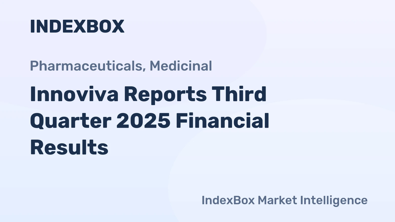 Innoviva Reports Third Quarter 2025 Financial Results