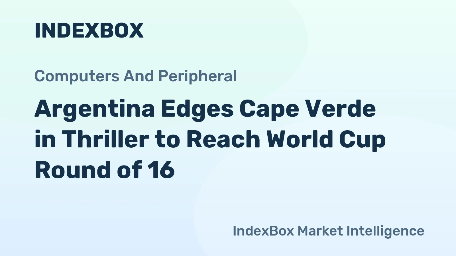 Argentina Edges Cape Verde in Thriller to Reach World Cup Round of 16