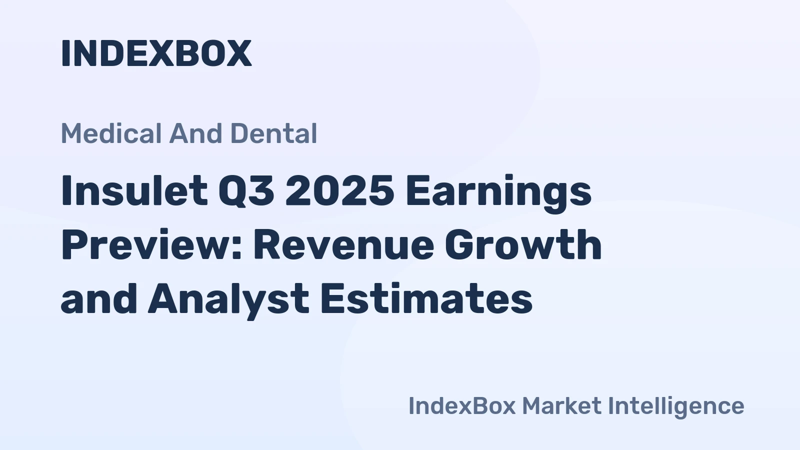 Insulet Q3 2025 Earnings Preview: Revenue Growth and Analyst Estimates