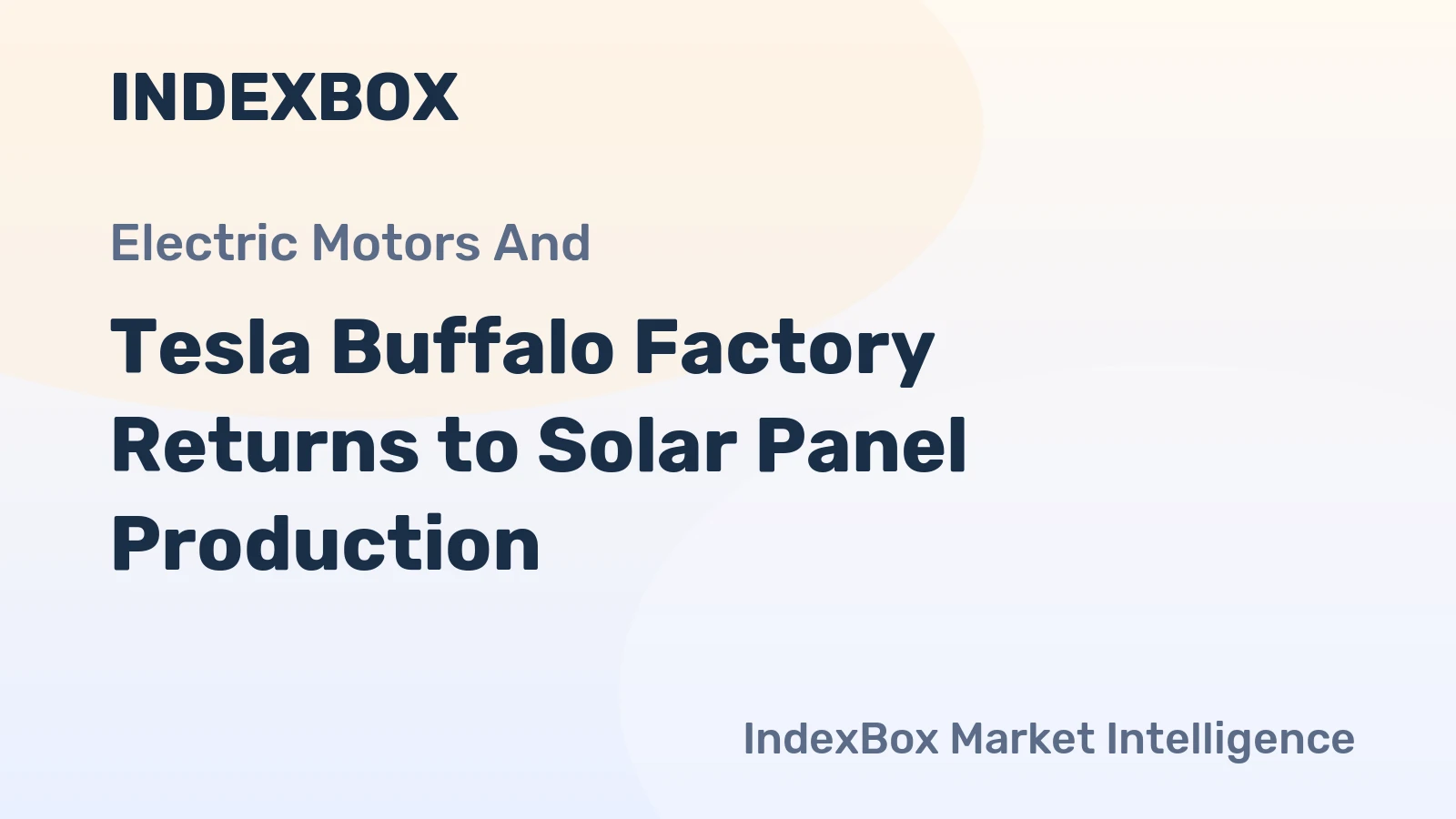 Tesla Buffalo Factory Returns to Solar Panel Production
