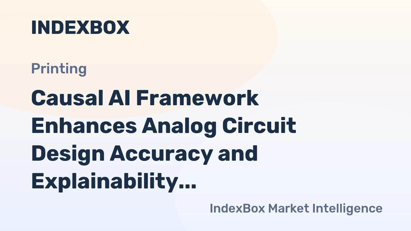 Causal AI Framework Enhances Analog Circuit Design Accuracy and Explainability