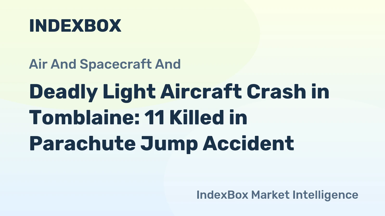 Deadly Light Aircraft Crash in Tomblaine: 11 Killed in Parachute Jump Accident