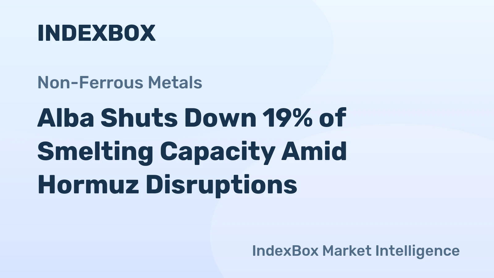 Alba Shuts Down 19% of Smelting Capacity Amid Hormuz Disruptions