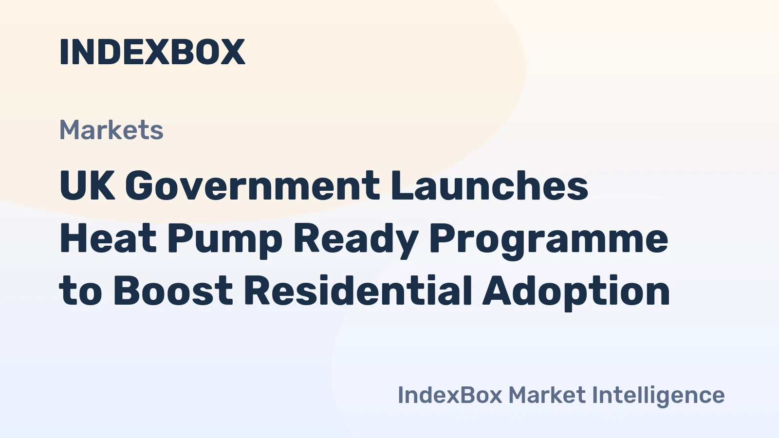 UK Government Launches Heat Pump Ready Programme to Boost Residential Adoption