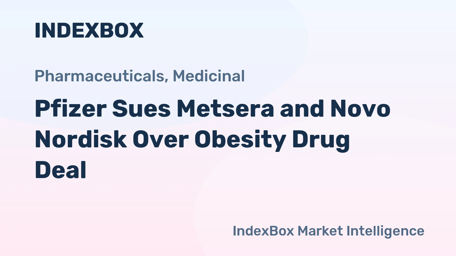 Pfizer Sues Metsera and Novo Nordisk Over Obesity Drug Deal