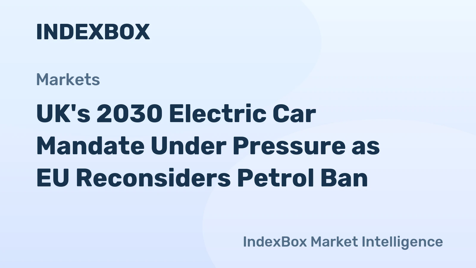 UK's 2030 Electric Car Mandate Under Pressure as EU Reconsiders Petrol Ban