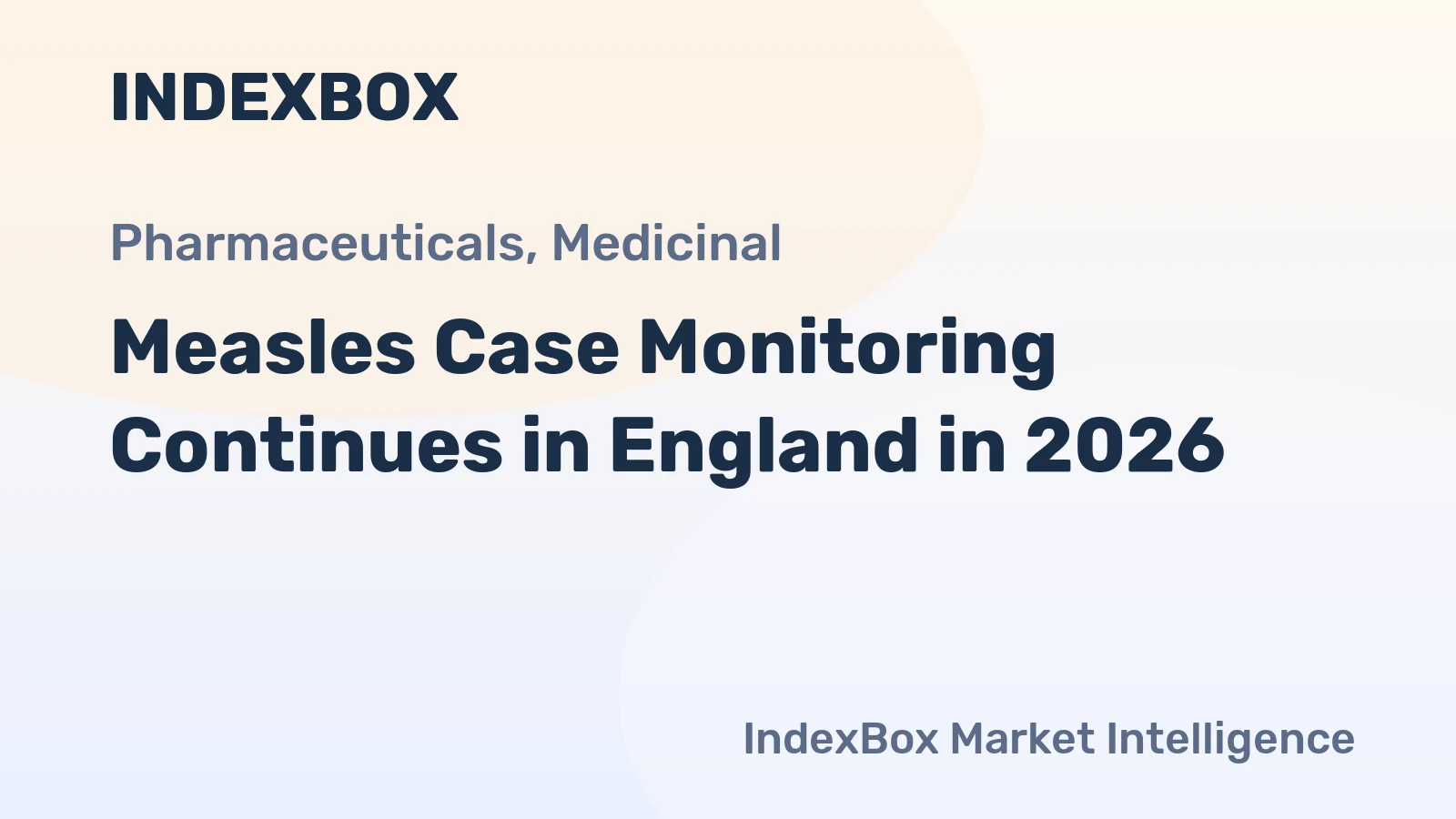 Measles Case Monitoring Continues in England in 2026