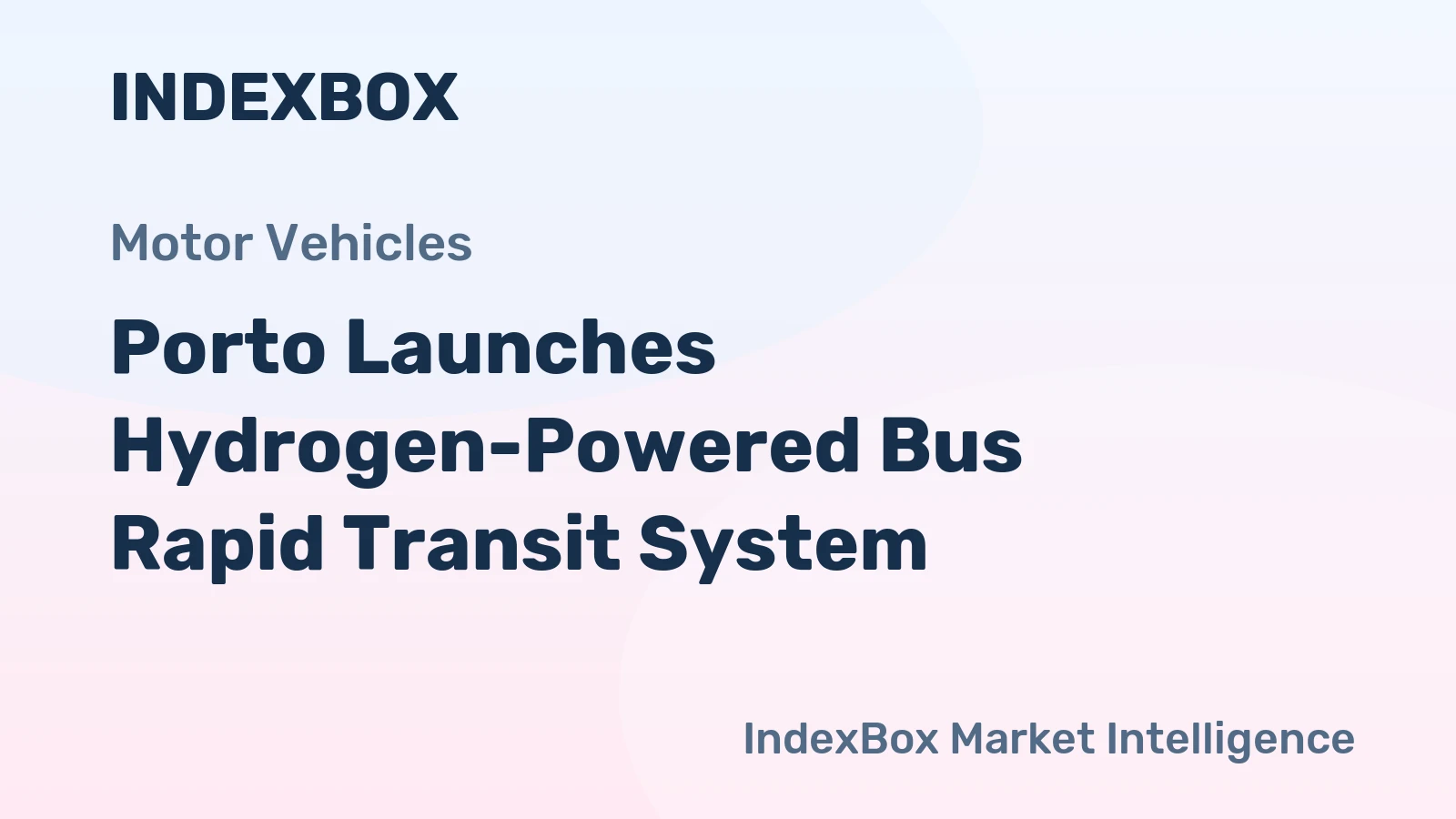 Porto Launches Hydrogen-Powered Bus Rapid Transit System