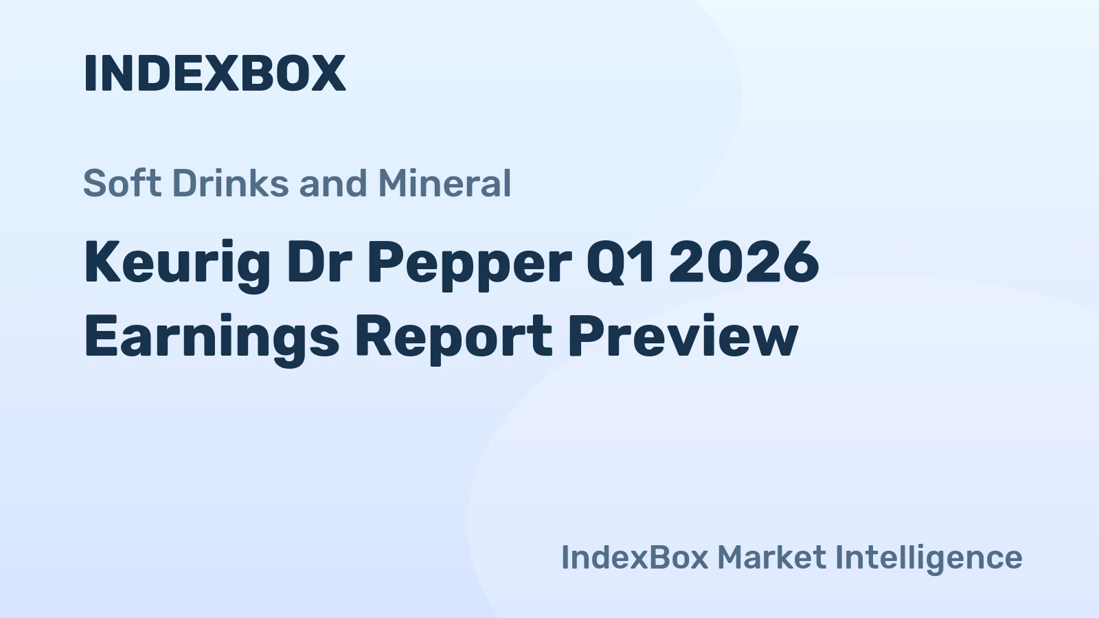 Keurig Dr Pepper Q1 2026 Earnings Report Preview