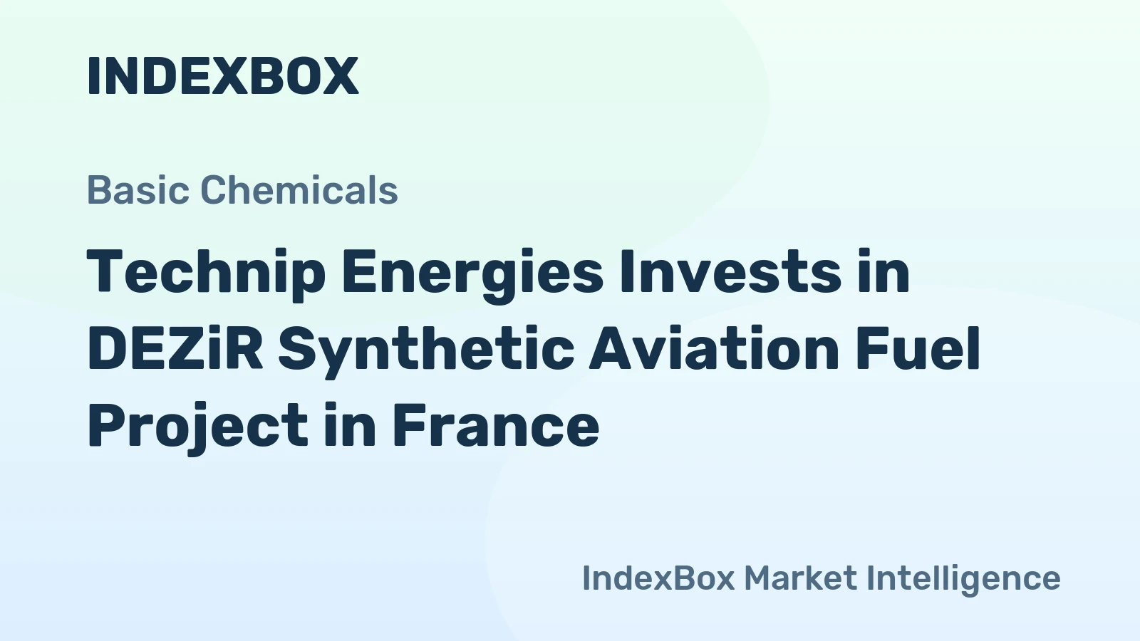 Technip Energies Invests in DEZiR Synthetic Aviation Fuel Project in France