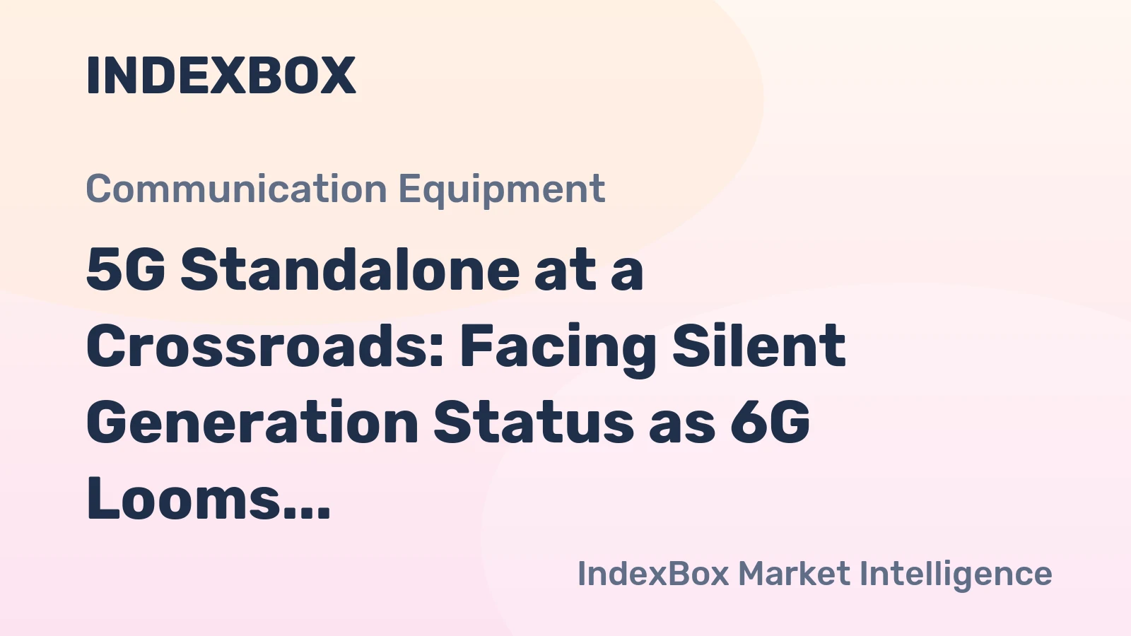 5G Standalone at a Crossroads: Facing Silent Generation Status as 6G Looms