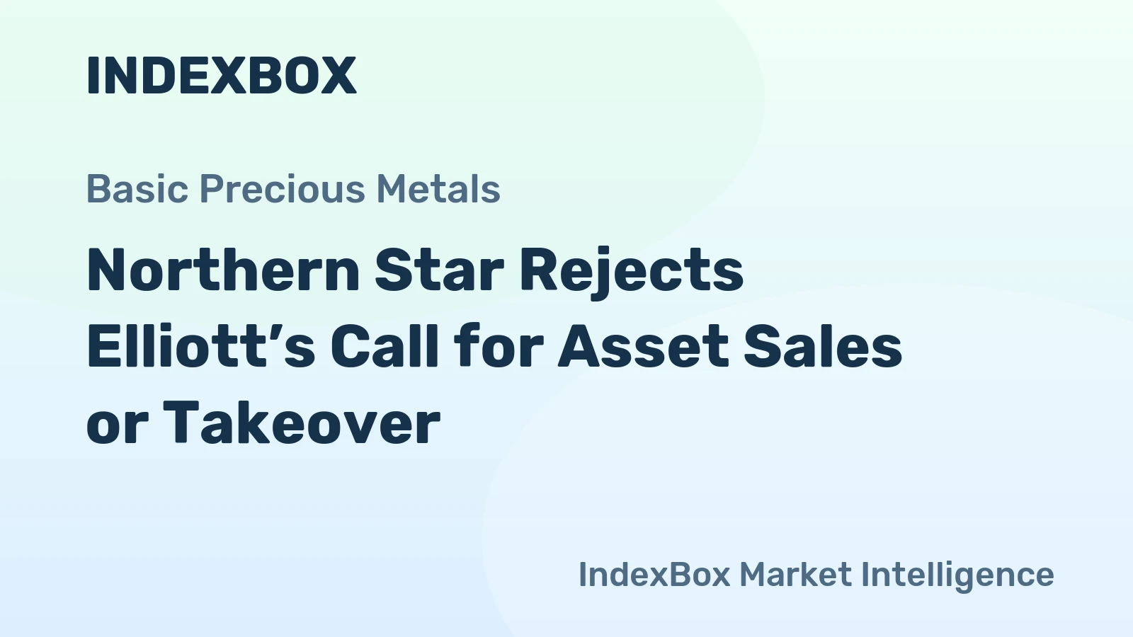Northern Star Rejects Elliott’s Call for Asset Sales or Takeover