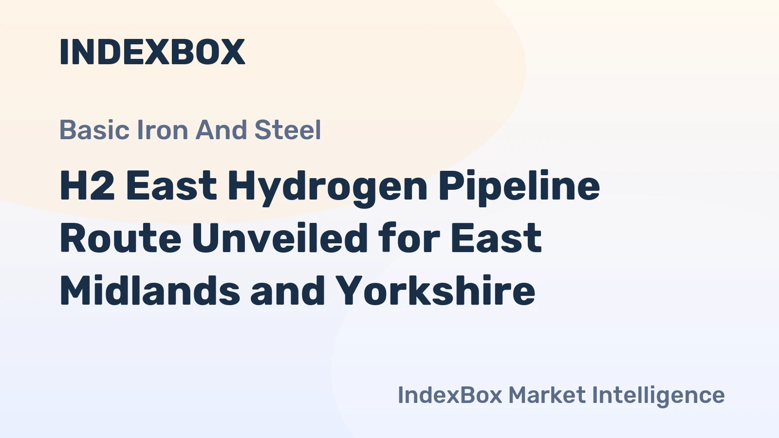 H2 East Hydrogen Pipeline Route Unveiled for East Midlands and Yorkshire