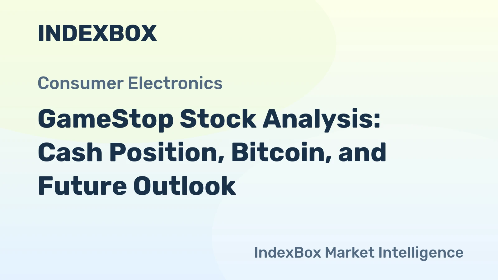 GameStop Stock Analysis: Cash Position, Bitcoin, and Future Outlook