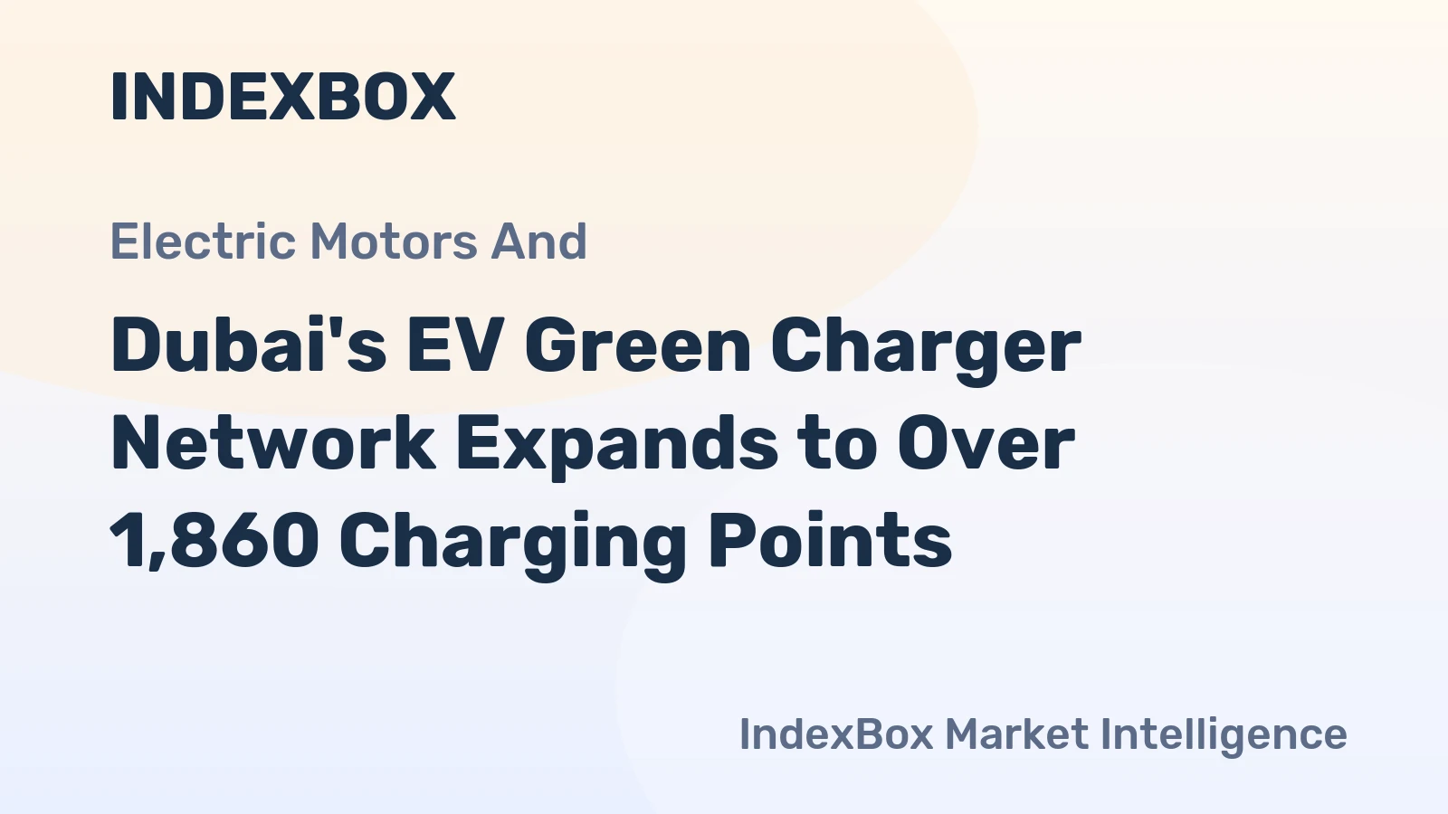 Dubai's EV Green Charger Network Expands to Over 1,860 Charging Points