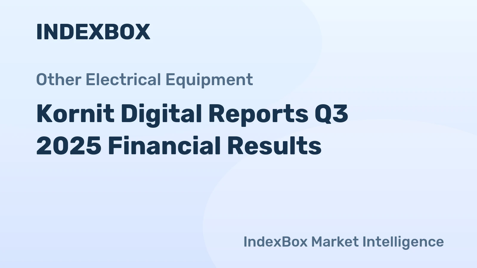 Kornit Digital Reports Q3 2025 Financial Results