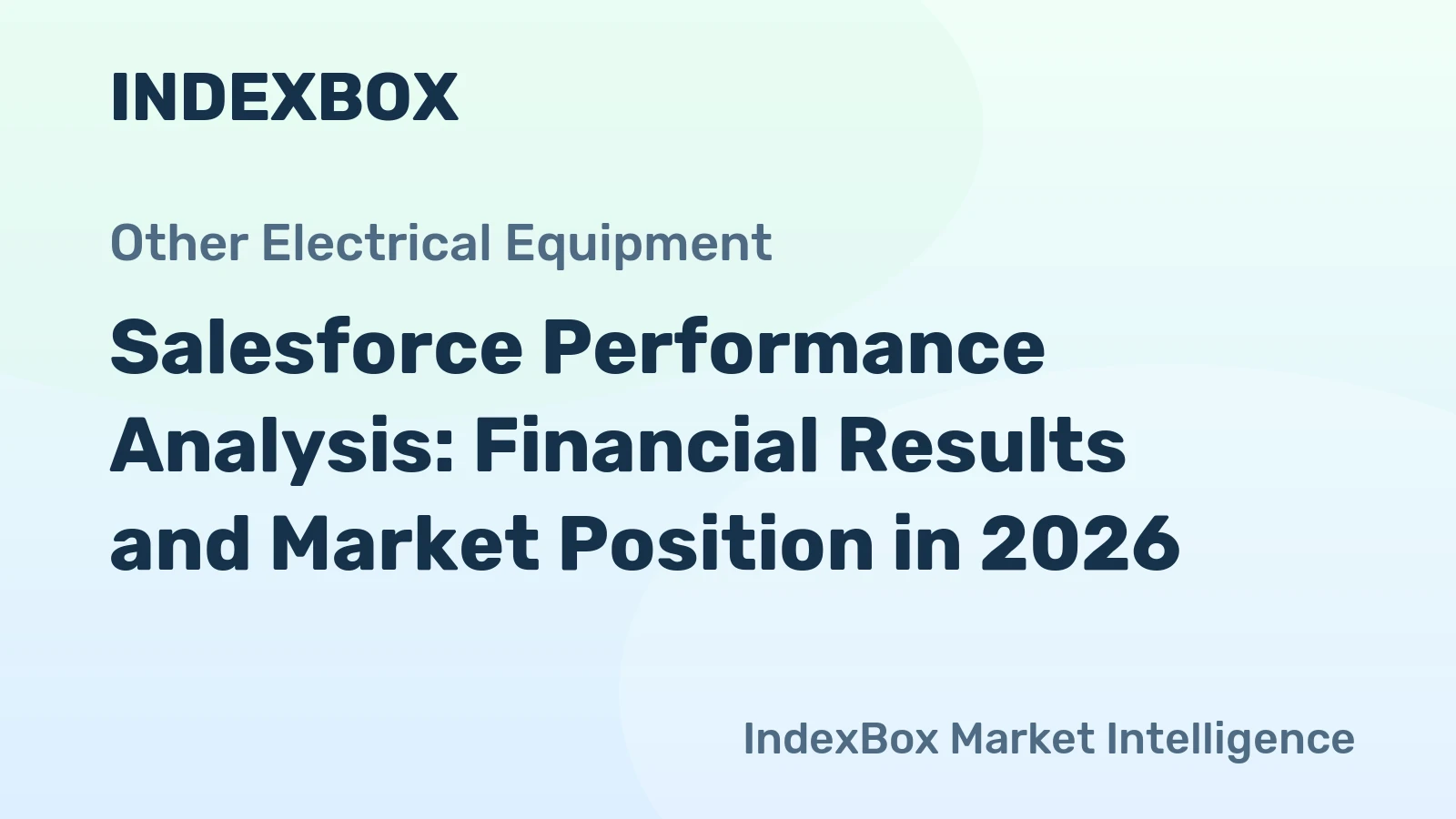 Salesforce Performance Analysis: Financial Results and Market Position in 2026