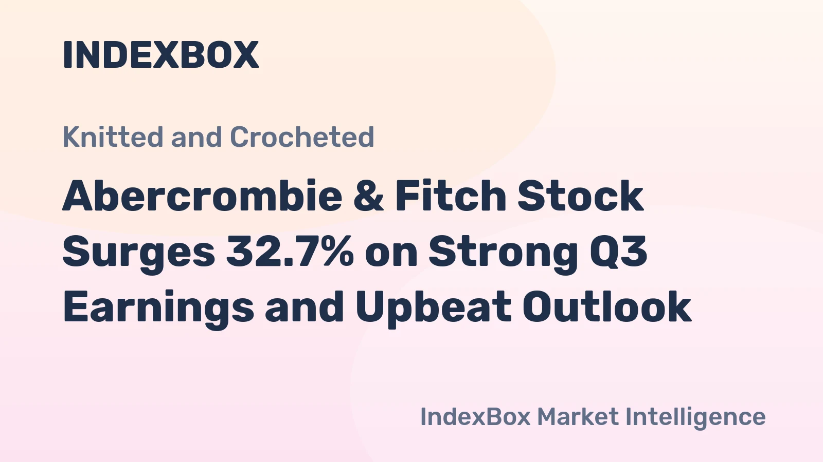 Abercrombie & Fitch Stock Surges 32.7% on Strong Q3 Earnings and Upbeat Outlook