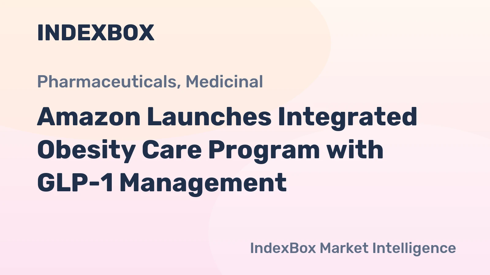 Amazon Launches Integrated Obesity Care Program with GLP-1 Management