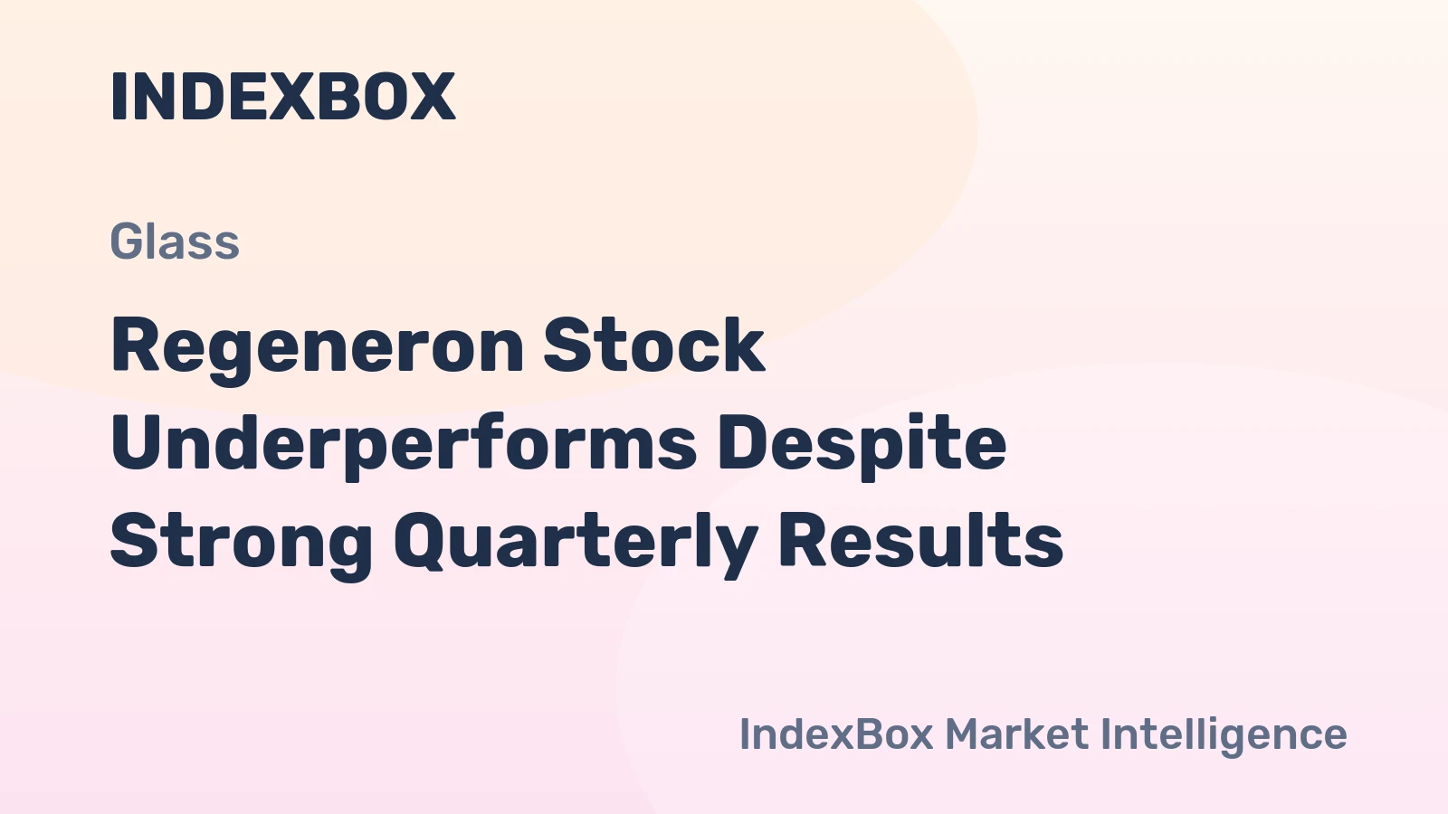 Regeneron Stock Underperforms Despite Strong Quarterly Results