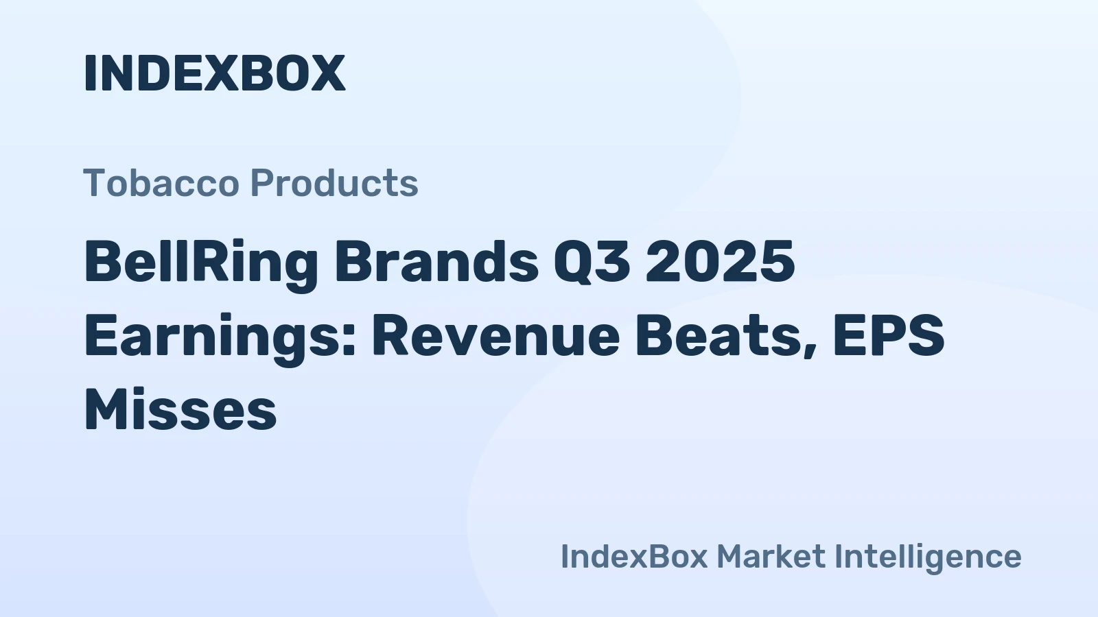 BellRing Brands Q3 2025 Earnings: Revenue Beats, EPS Misses