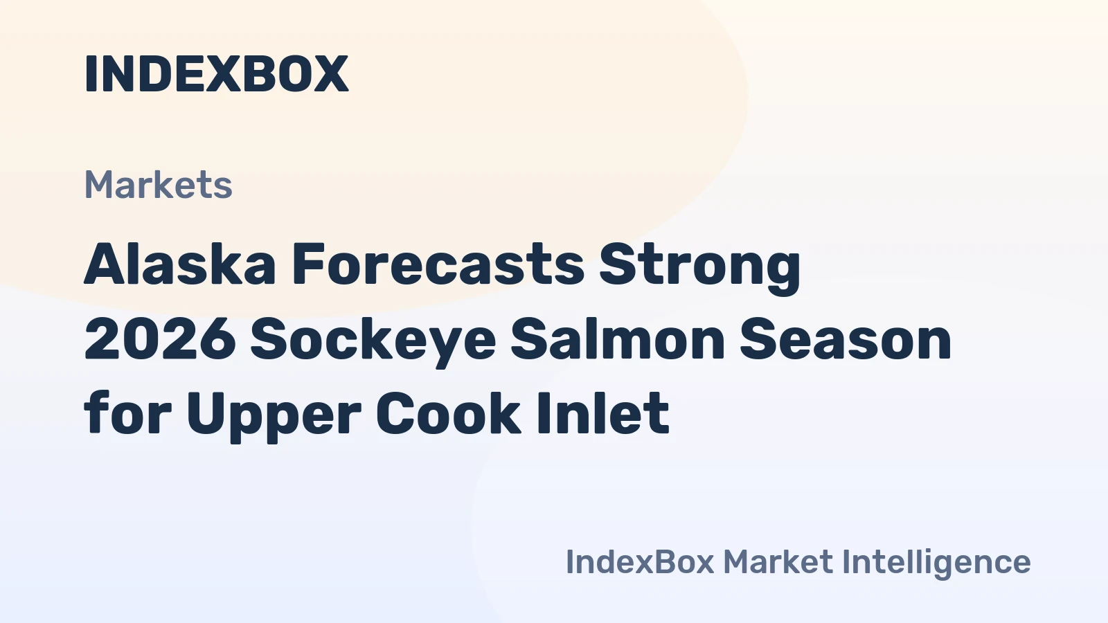 Alaska Forecasts Strong 2026 Sockeye Salmon Season for Upper Cook Inlet
