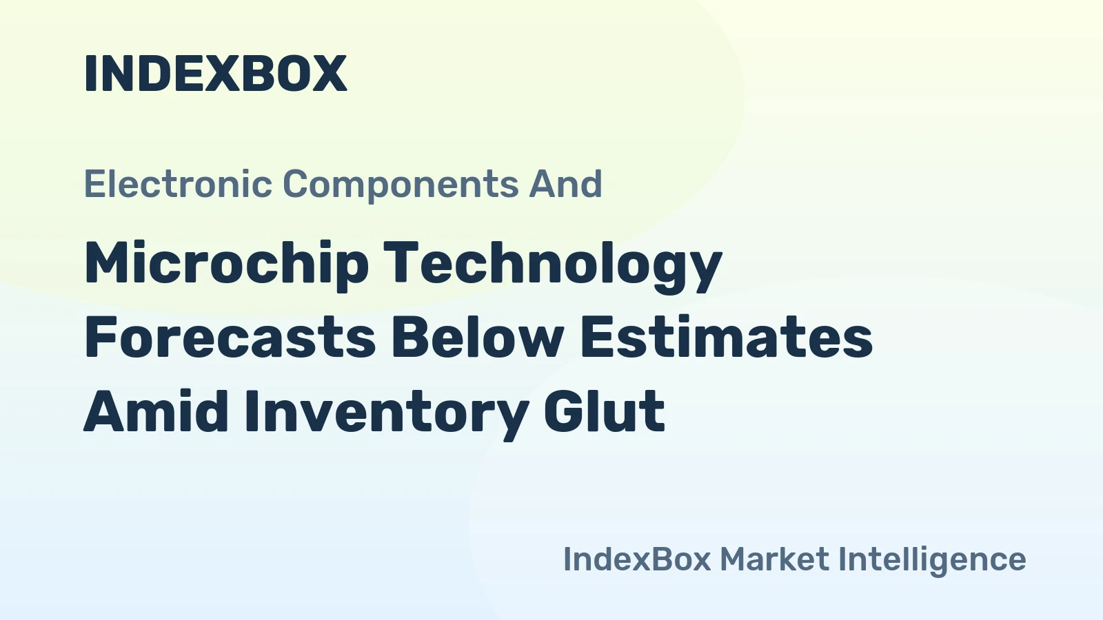 Microchip Technology Forecasts Below Estimates Amid Inventory Glut