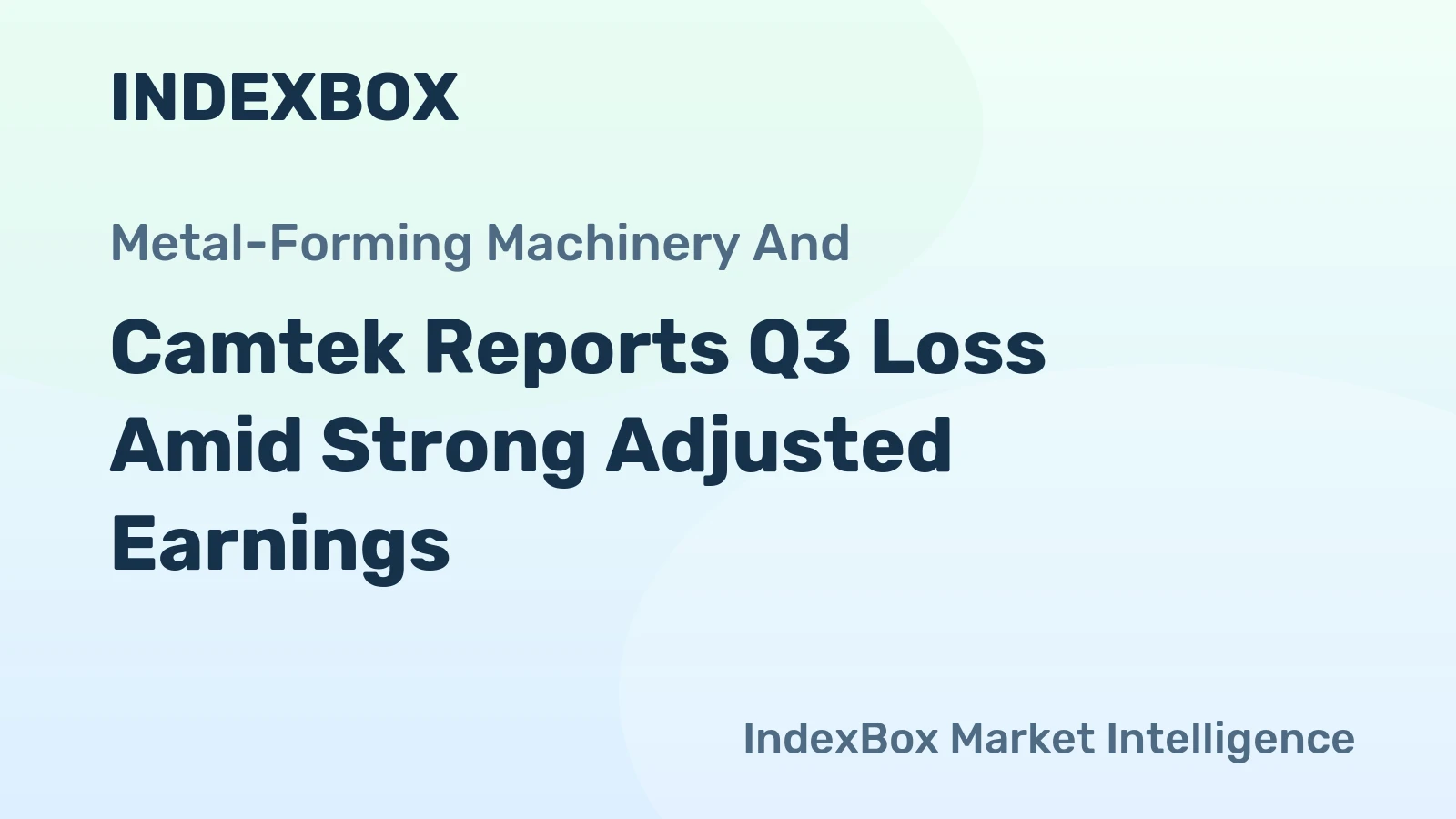 Camtek Reports Q3 Loss Amid Strong Adjusted Earnings