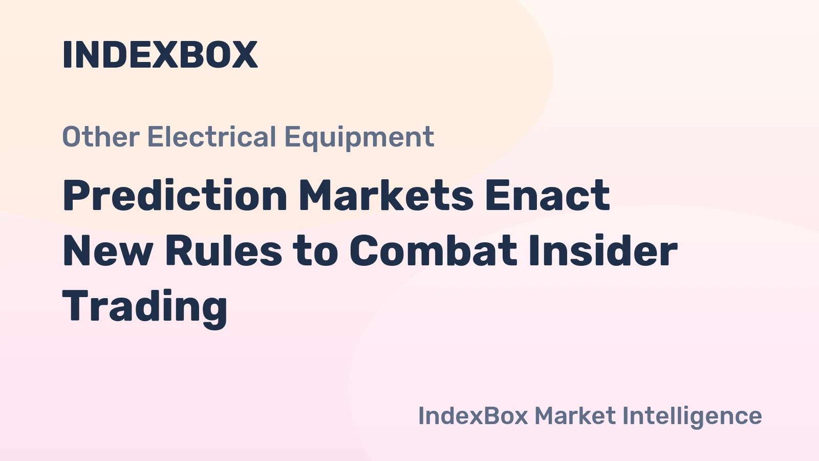 Prediction Markets Enact New Rules to Combat Insider Trading