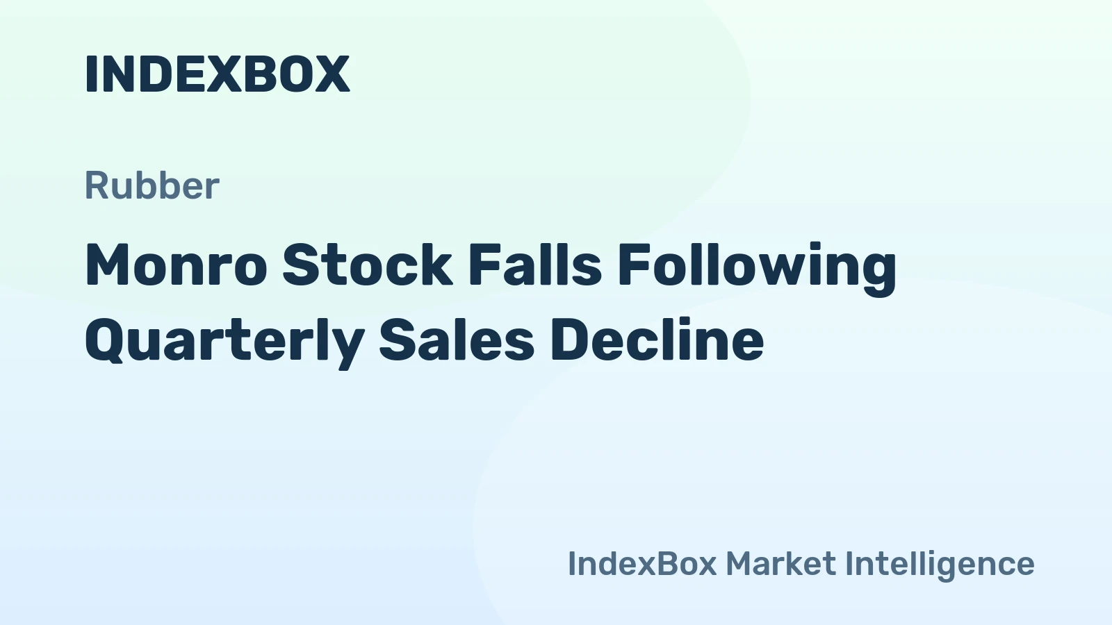 Monro Stock Falls Following Quarterly Sales Decline